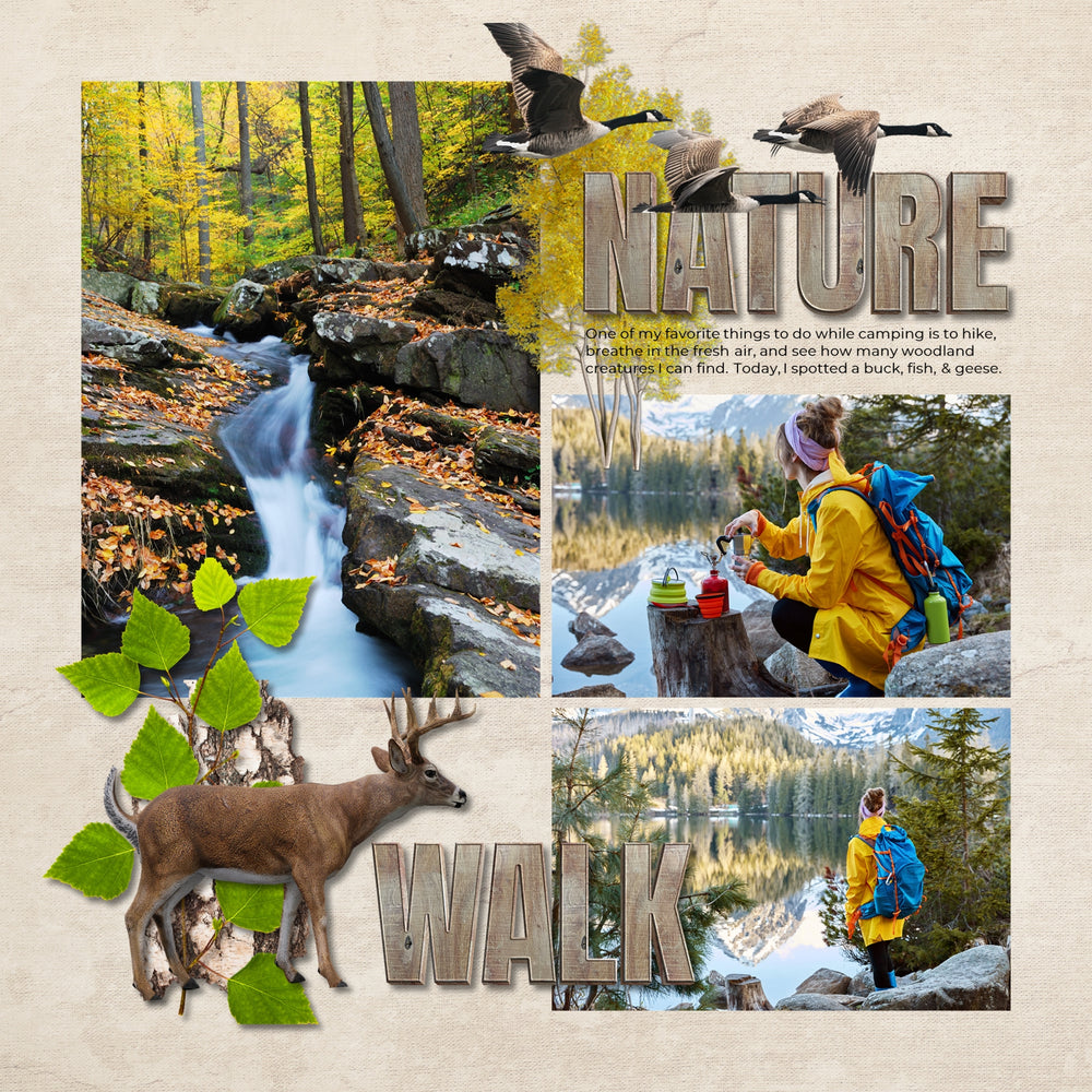 Cactus Garden Digital Scrapbook Kit – Lucky Girl Creative