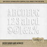 Grunge Metal Alpha Digital Scrapbook Bundle – Lucky Girl Creative