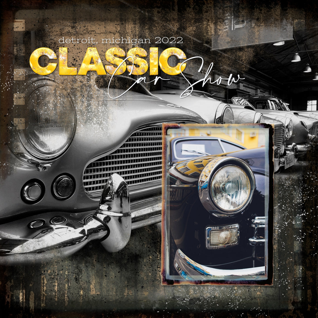 Grunge Metal Alpha Digital Scrapbook Bundle – Lucky Girl Creative